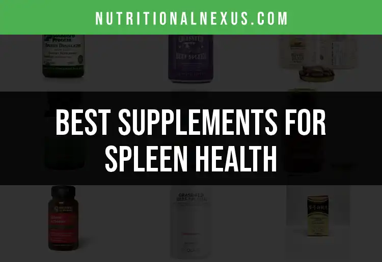 15 Supplements for Spleen Health You Should Know